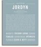 Jordyn | Name Art Print – Name Stories