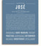 Jose | Name Art Print – Name Stories