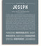 Joseph Personalized Name Meaning Art Prints – Name Stories