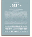 Joseph | Name Art Print – Name Stories