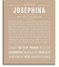Josephina | Name Art Print – Name Stories