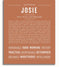 Josie | Name Art Print – Name Stories