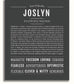 Joslyn | Name Art Print – Name Stories