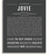 Jovie | Name Art Print – Name Stories