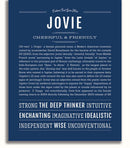 Jovie | Name Art Print – Name Stories