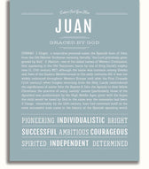 Juan | Name Art Print – Name Stories