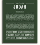 Judah | Name Art Print – Name Stories