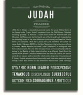 Judah | Name Art Print – Name Stories