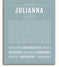Julianna | Name Art Print – Name Stories
