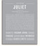 Juliet | Name Art Print – Name Stories