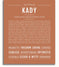 Kady | Name Art Print – Name Stories