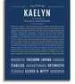 Kaelyn | Name Art Print – Name Stories