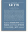 Kaelyn | Name Art Print – Name Stories
