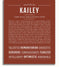 Kailey | Name Art Print – Name Stories