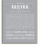 Kailynn Personalized Name Meaning Art Prints – Name Stories