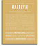 Kaitlyn | Name Art Print – Name Stories