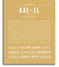 Kalel Personalized Name Meaning Art Prints – Name Stories