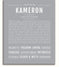 Kameron | Name Art Print – Name Stories