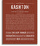 Kashton | Name Art Print – Name Stories