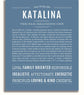 Katalina | Name Art Print – Name Stories