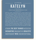 Katelyn | Name Art Print – Name Stories