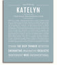Katelyn | Name Art Print – Name Stories