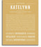 Katelynn | Name Art Print – Name Stories