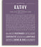 Kathy | Name Art Print – Name Stories