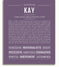 Kay | Name Art Print – Name Stories