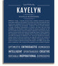 Kayelyn | Name Art Print – Name Stories