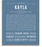 Kayla | Name Art Print – Name Stories