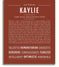 Kaylie | Name Art Print – Name Stories