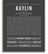 Kaylin | Name Art Print – Name Stories