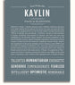 Kaylin | Name Art Print – Name Stories