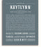 Kaytlynn | Name Art Print – Name Stories