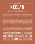 Keelan (female) | Name Art Print – Name Stories