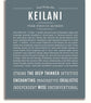 Keilani | Name Art Print – Name Stories