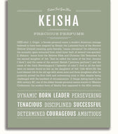 Keisha | Name Art Print – Name Stories