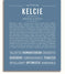 Kelcie | Name Art Print – Name Stories