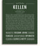 Kellen | Name Art Print – Name Stories