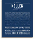 Kellen | Name Art Print – Name Stories