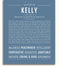 Kelly (male) | Name Art Print – Name Stories