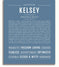 Kelsey | Name Art Print – Name Stories