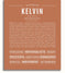Kelvin | Name Art Print – Name Stories