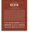Kevin | Name Art Print – Name Stories