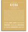 Kiera | Name Art Print – Name Stories