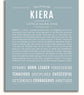 Kiera | Name Art Print – Name Stories