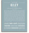 Kiley | Name Art Print – Name Stories