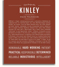 Kinley | Name Art Print – Name Stories