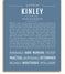 Kinley | Name Art Print – Name Stories